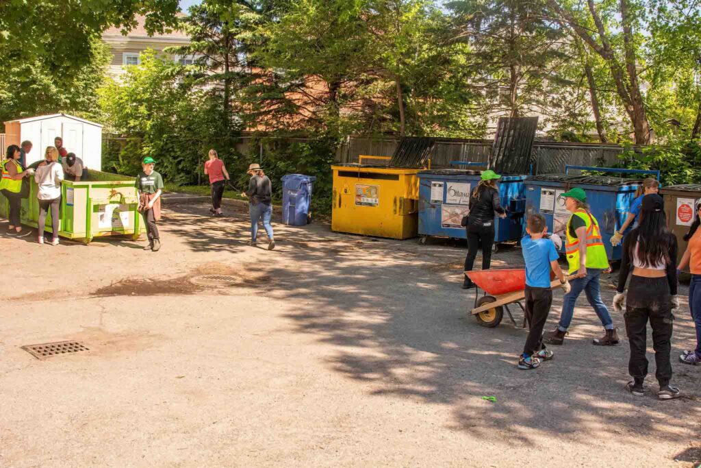 ‘Depaving’ project adds greenspace to Yule Manor - Manor Park Chronicle